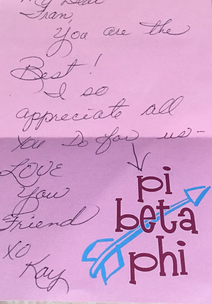 The Power of a Handwritten Note - Fraternity History & MoreFraternity ...