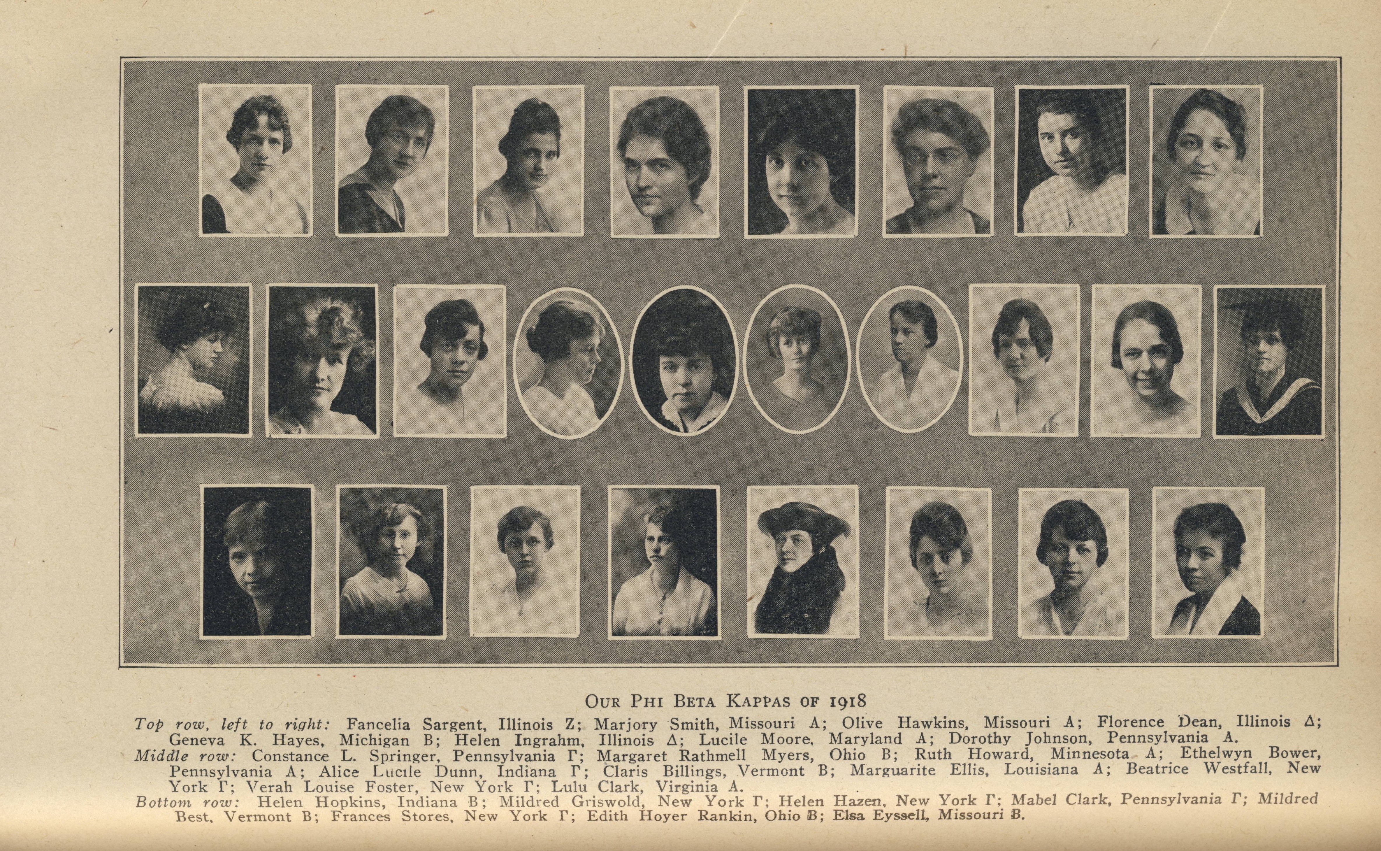 3703 - phi beta kappa 1917 - Fraternity History & MoreFraternity ...