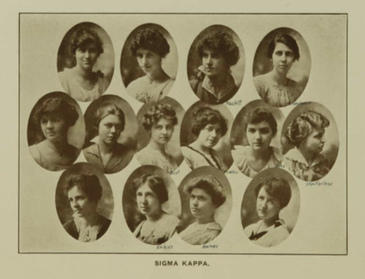 Nell Morgan Austin Enlows, Ph.D., M.D., Sigma Kappa, # ...